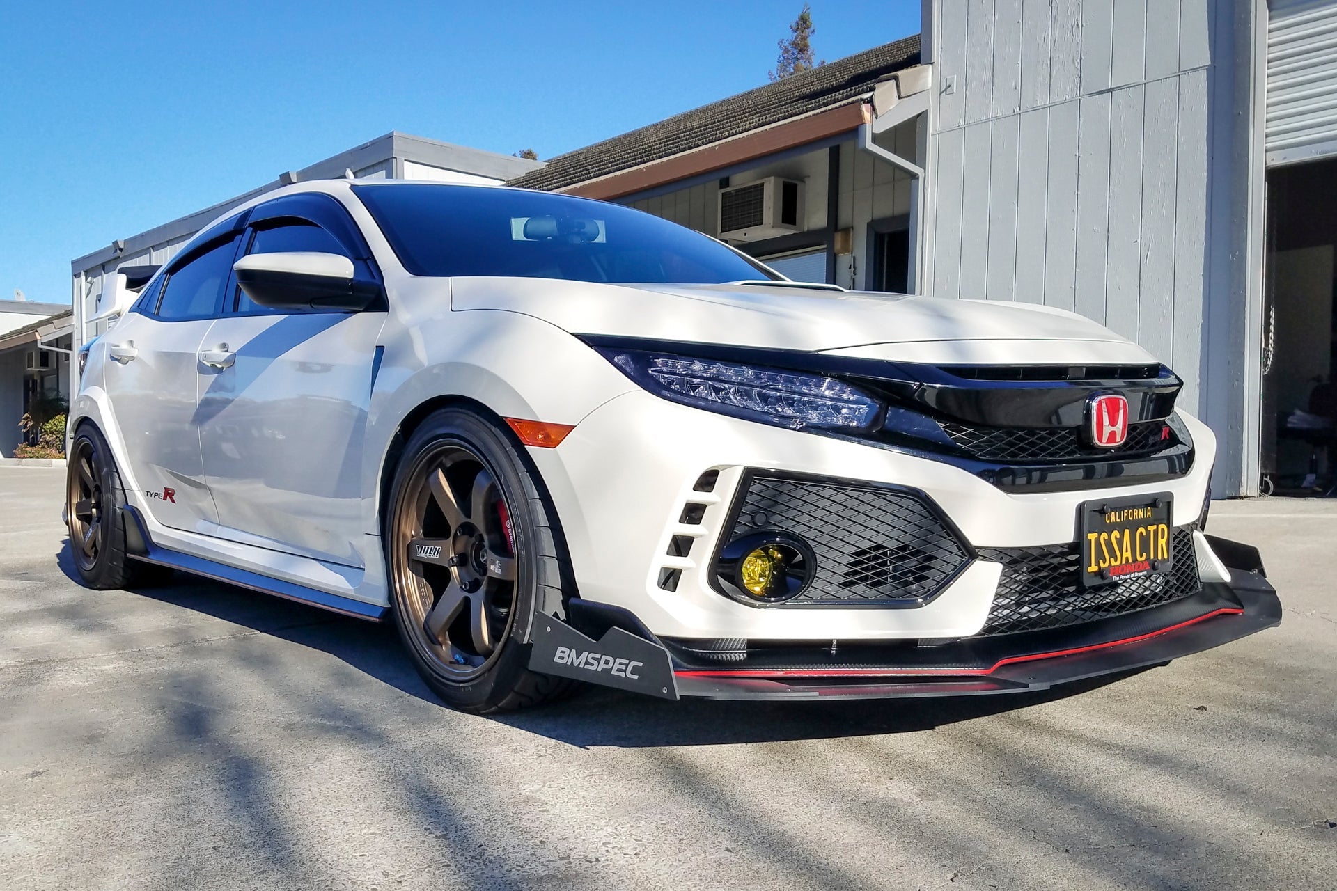 Epsilon+ Front Splitter for 17-21 Honda Civic Type R [FK8]