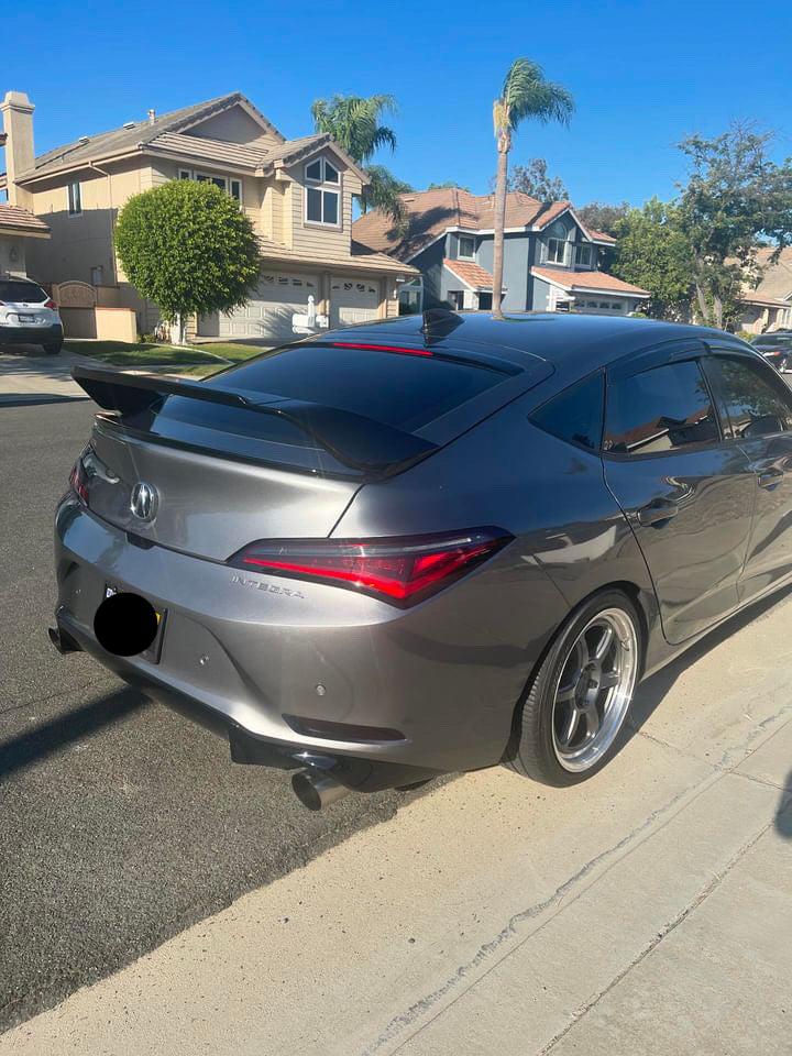 SWA Design 3 PCS Gloss Black DC5 Inspired Wing for 2023+ Acura Integra