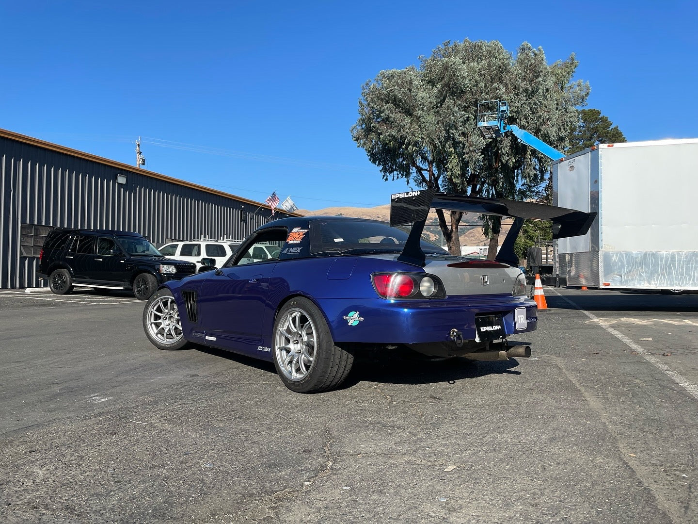 Epsilon+ GT Wing for 99-09 Honda S2000 [AP1/AP2]