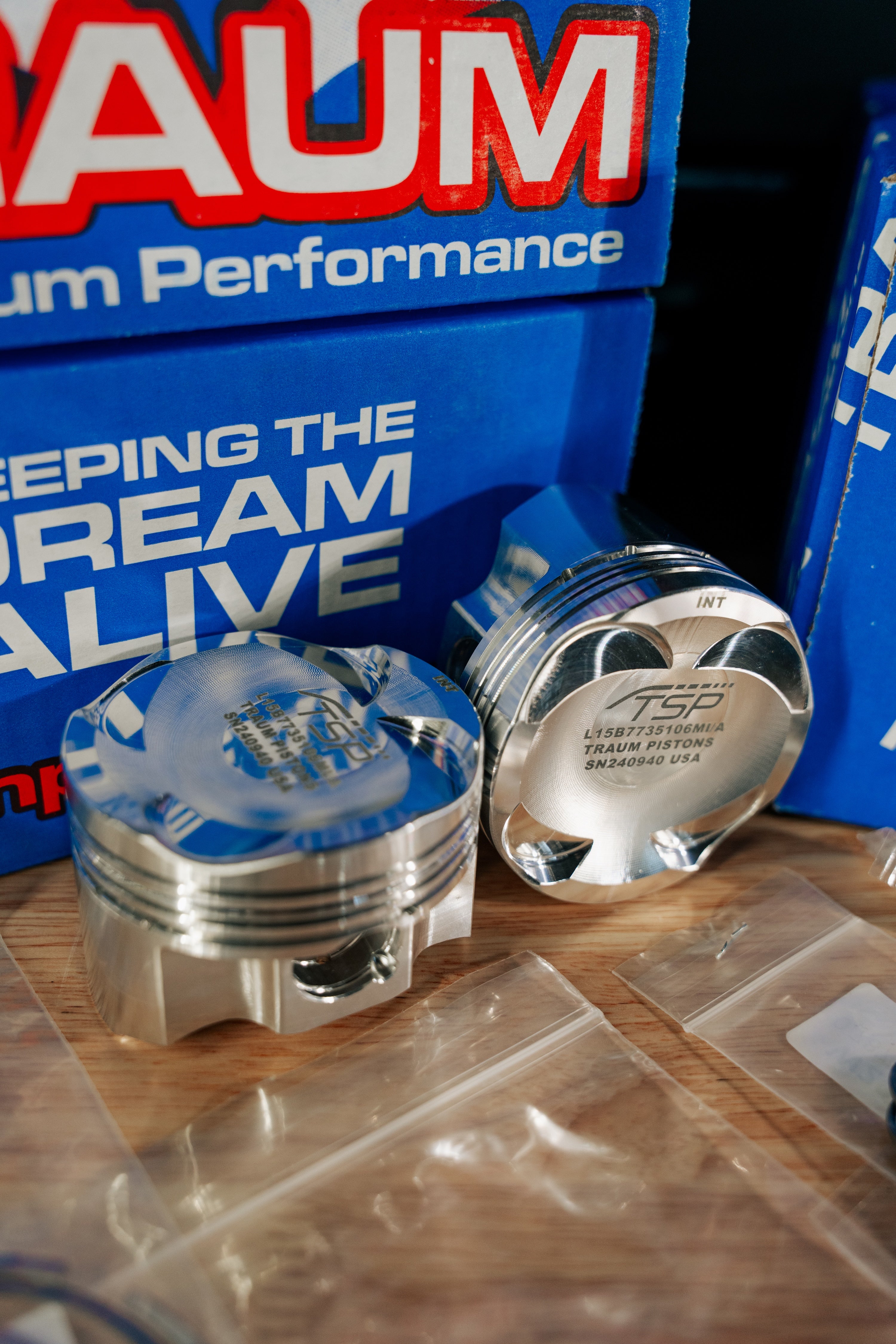 TSP x Traum L15B7 / L15CA Pistons