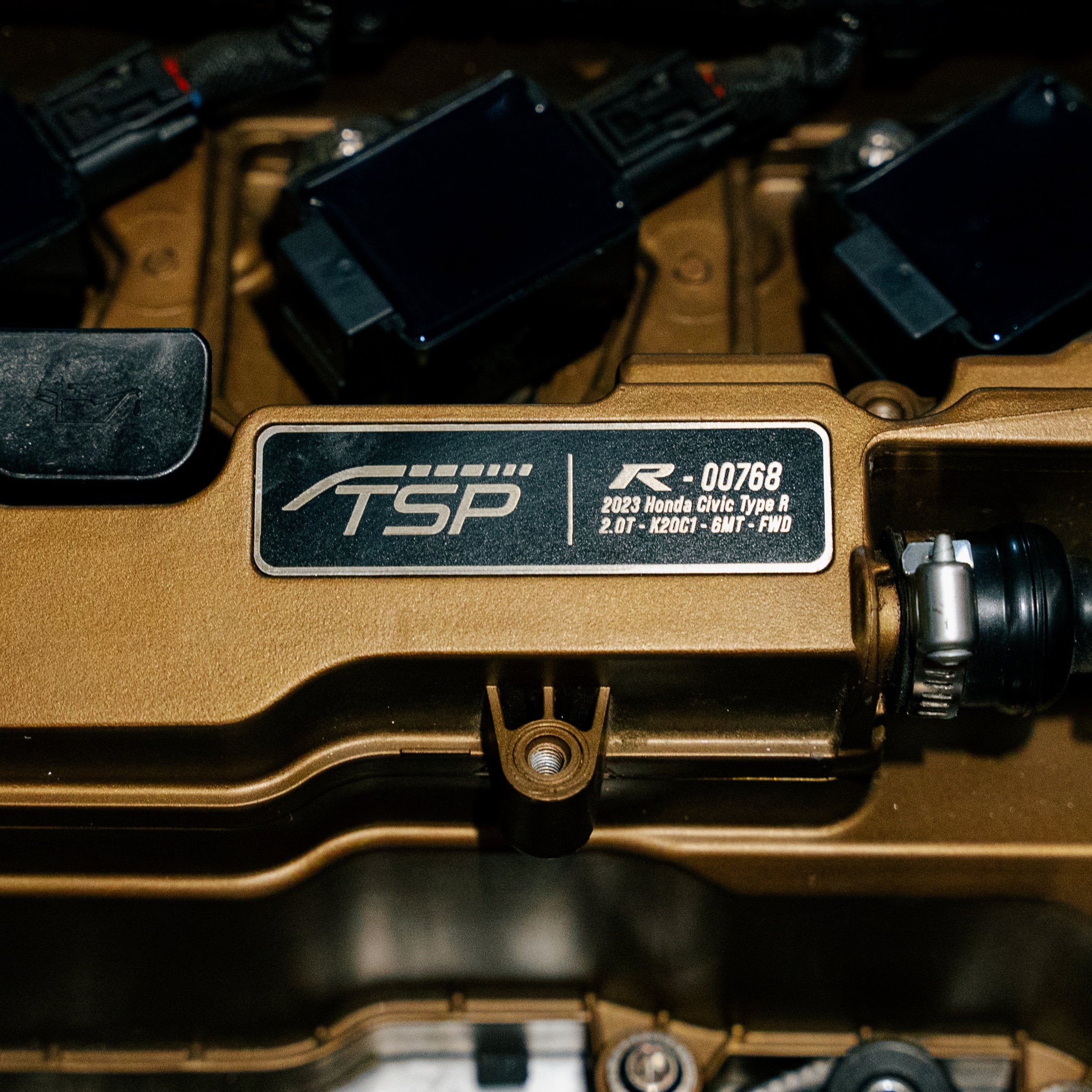 TSP Valve Cover Badges for Honda/Acura 1.5T, 2.0T, & 2.0L NA