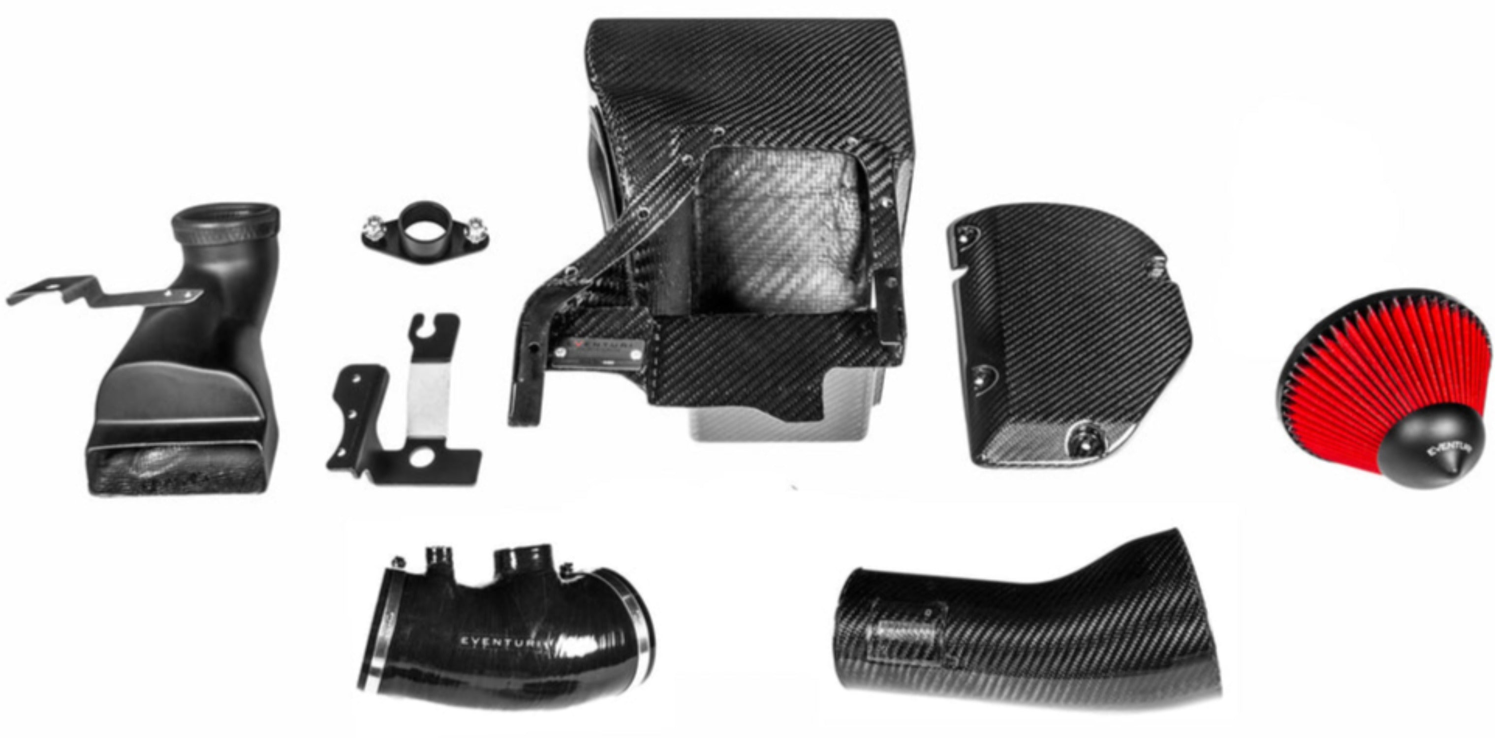 Black Carbon Fiber Intake System for 2017+ Honda Civic Type R FK8