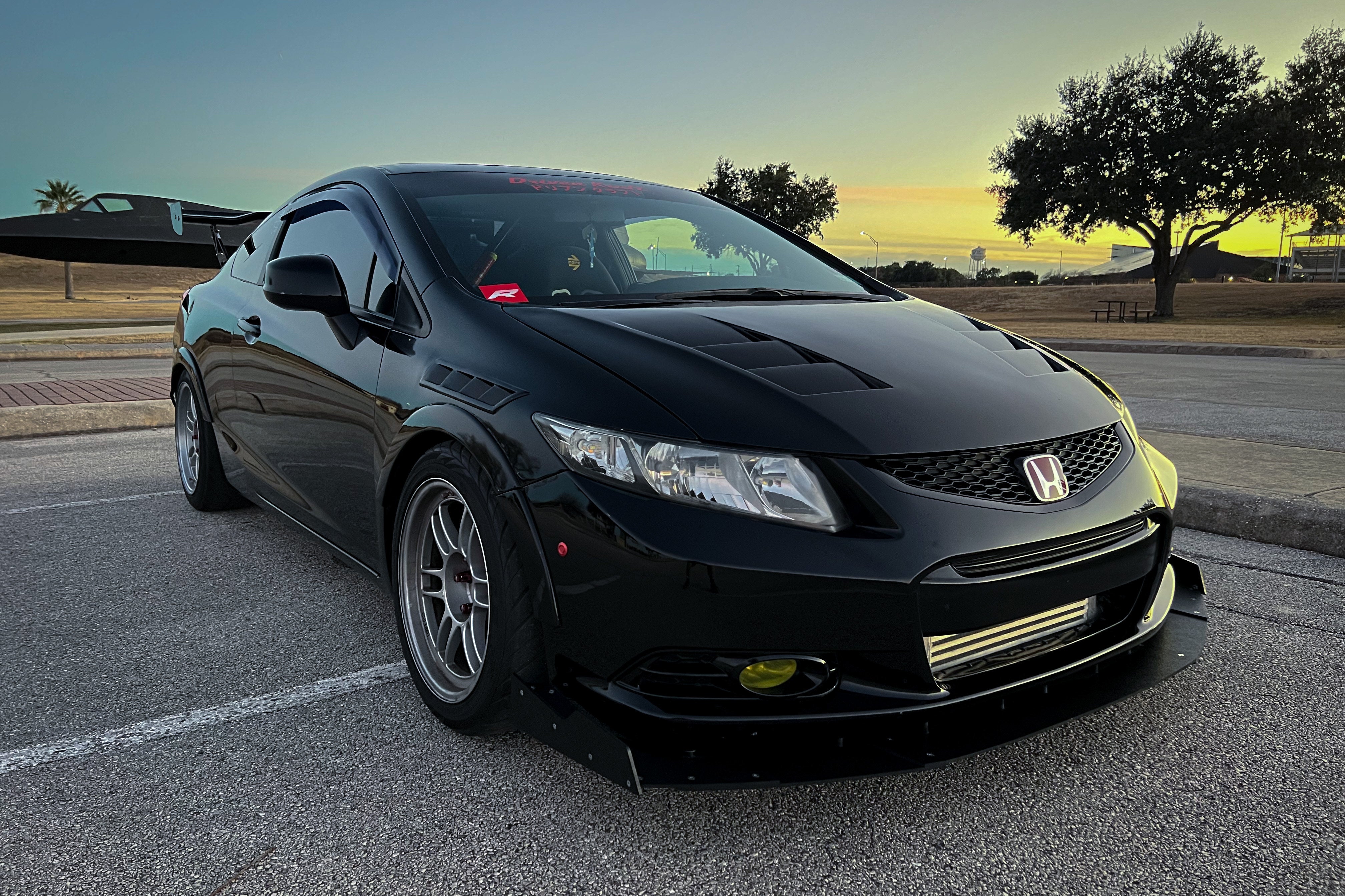 Epsilon+ Front Splitter 12-13 Honda Civic Si Coupe [FG4]