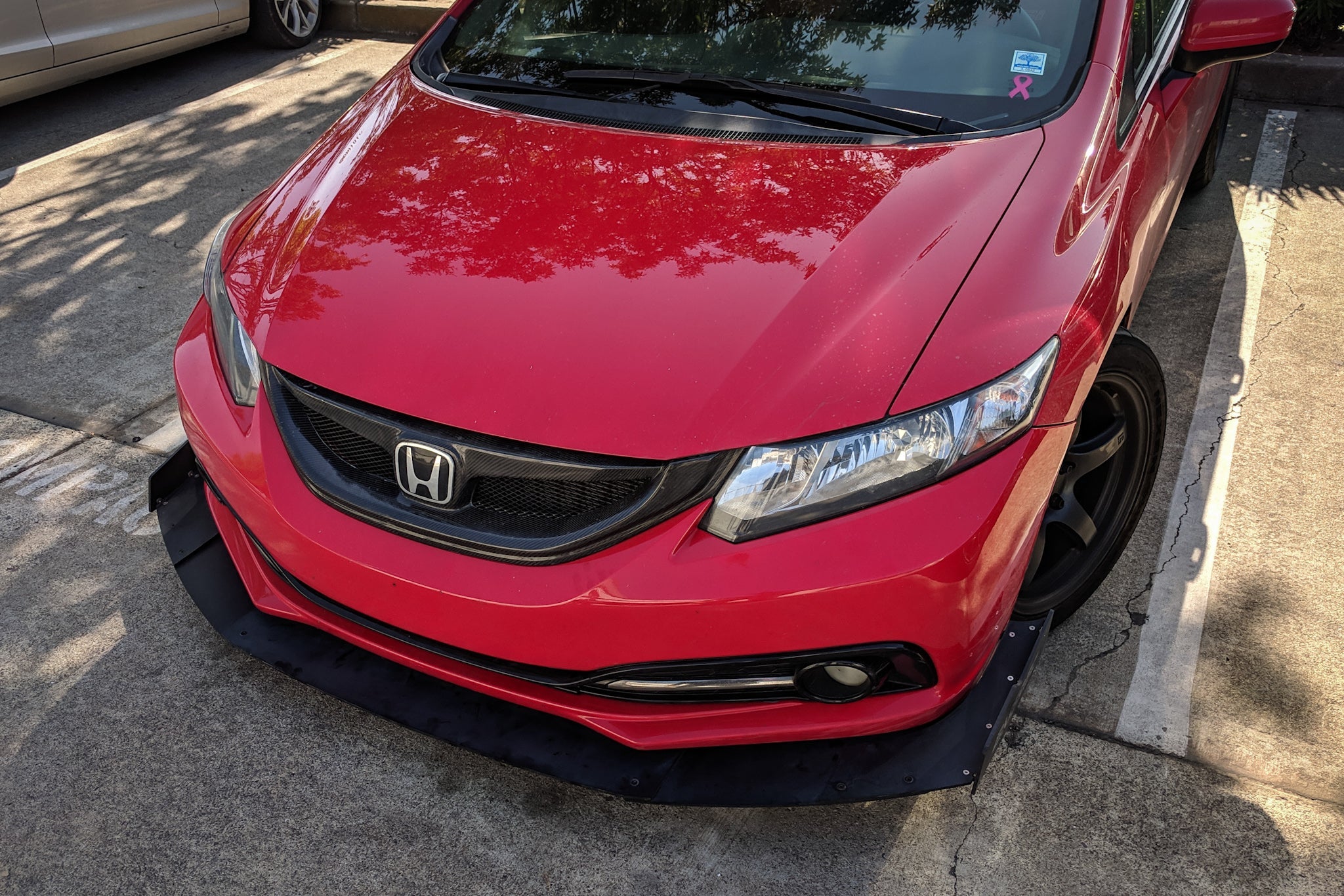 Epsilon+ Front Splitter for 13-15 Honda Civic Si Sedan Kouki [FB6]
