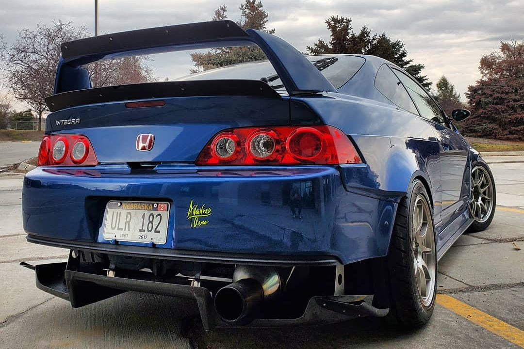 Epsilon+ Double Spoiler Extension for 02-06 Acura RSX [DC5]
