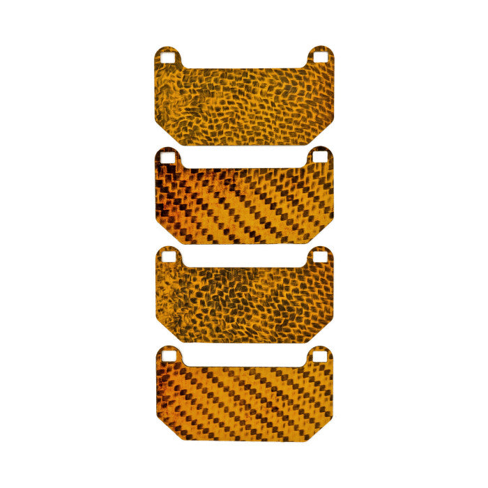 Carbon Fibre Brake Pad Shims for 2023+ Honda Civic Type R FL5 / Integr