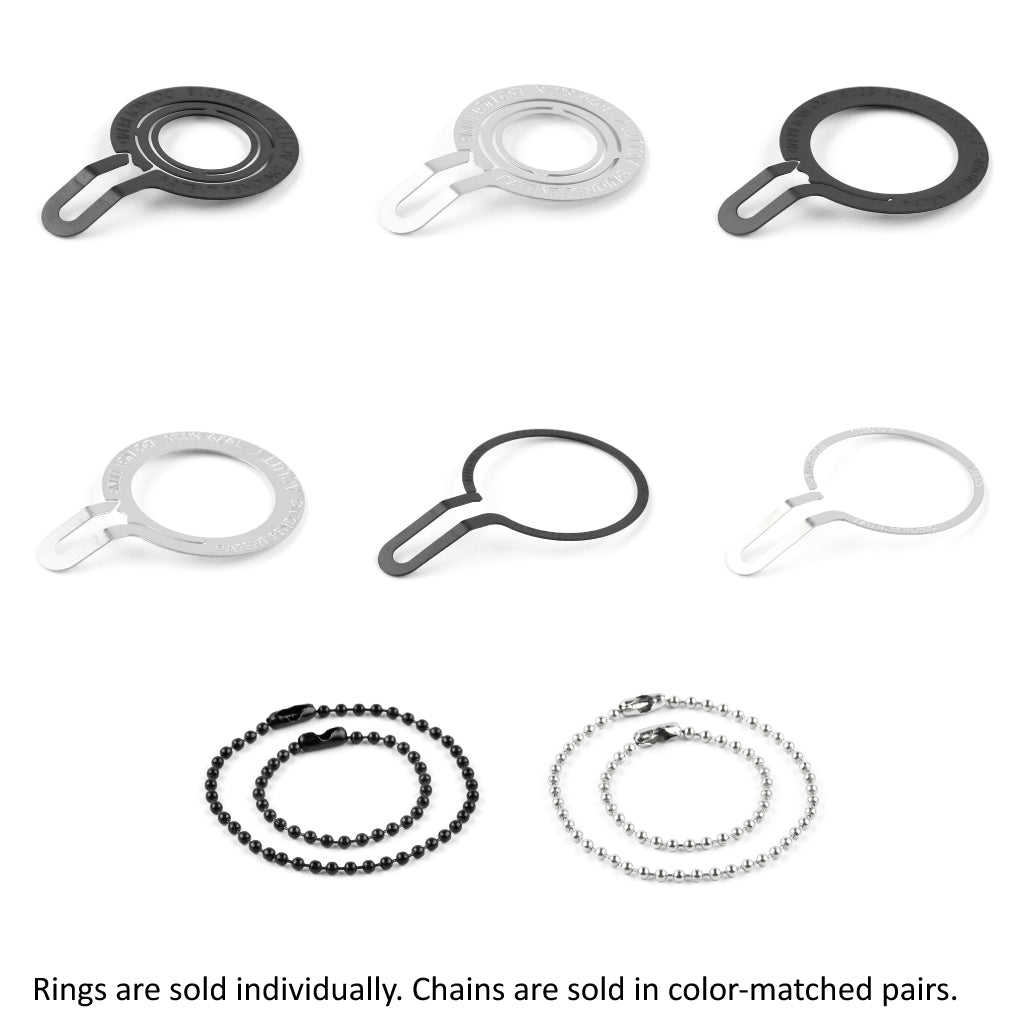 Charm Rings and Charm Chains